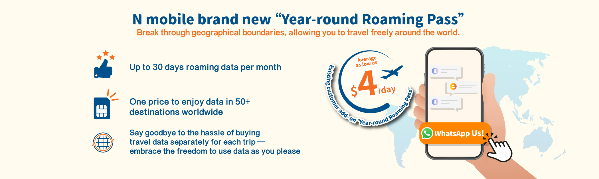 N mobile｜Flexible Mobile Roaming Service & Package｜HKBN